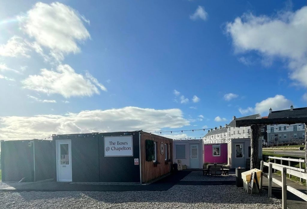 Behind the Boxes in Chapelton - Chapelton